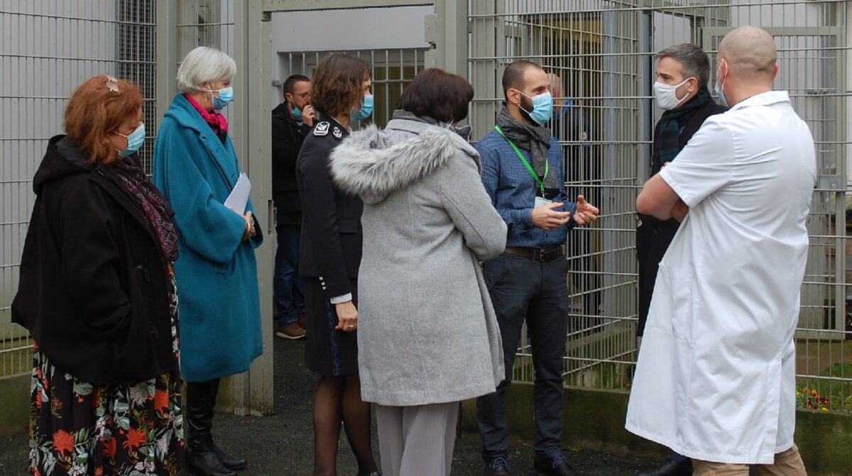 Des représentants du Ministère de la Justice visitent le SMPR et la SAS ...